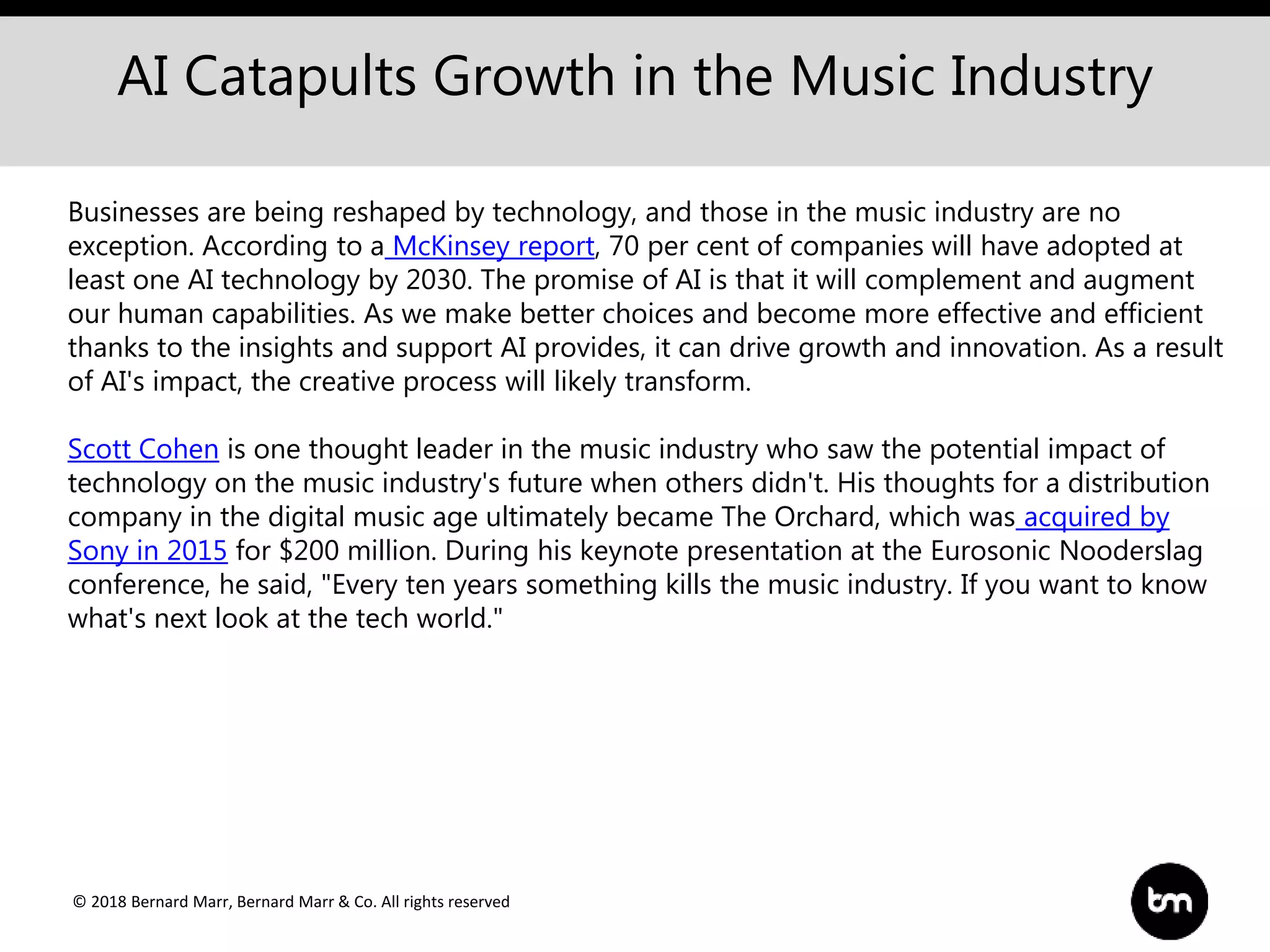 The Amazing Ways Artificial Intelligence Is Transforming The Music ...