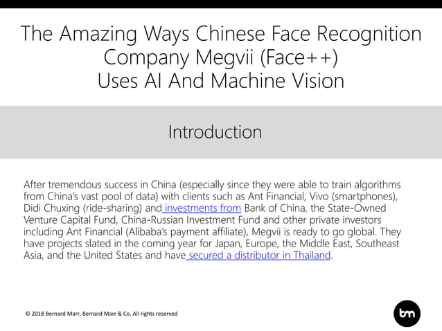 The Amazing Ways Chinese Face Recognition Company Megvii (Face++) Uses ...