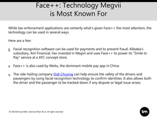 The Amazing Ways Chinese Face Recognition Company Megvii (Face++) Uses ...