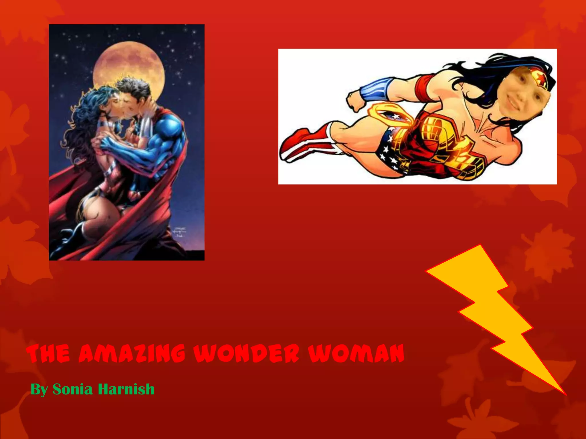 The amazing wonder woman | PPTX