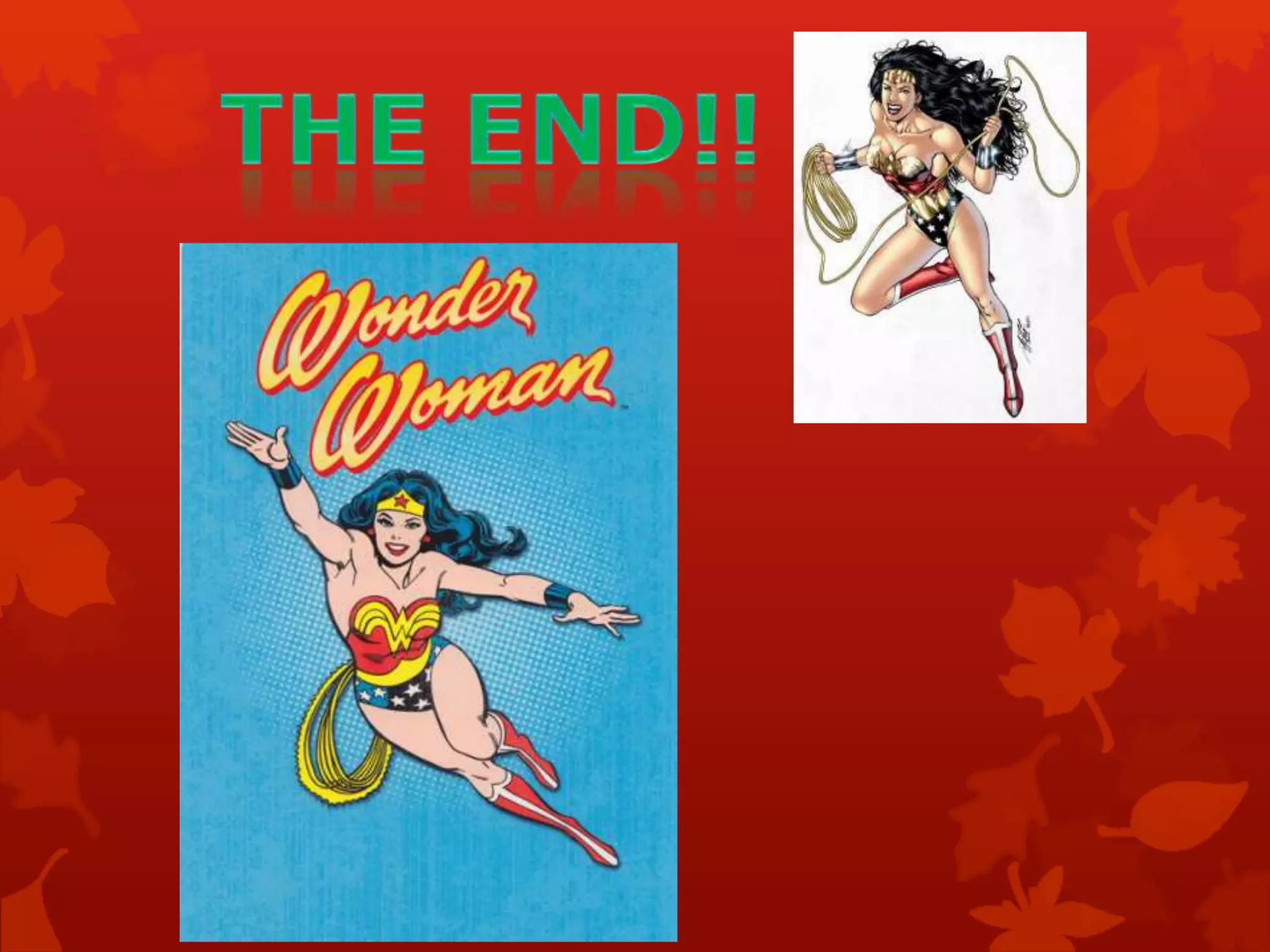 The amazing wonder woman | PPTX