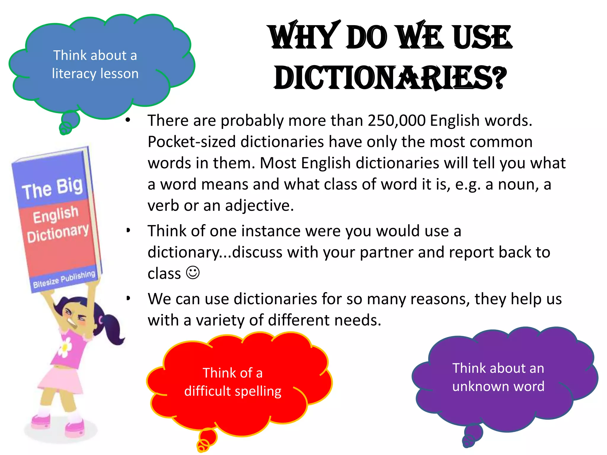 The amazing world_of_dictionaries | PPT