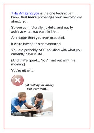 The amazing you | PDF