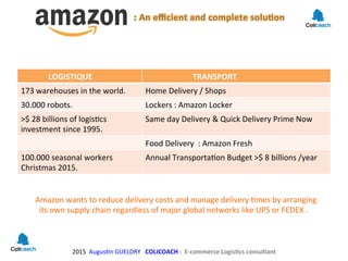 The Amazon Logistics | PDF