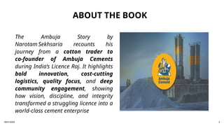 the ambuja story ...
