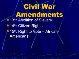 The amendments | PPT