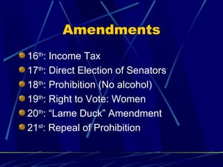 The amendments | PPT