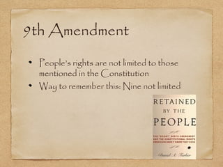 9th Amendment Double Jeopardy