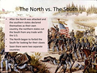 The american civil war | PPTX