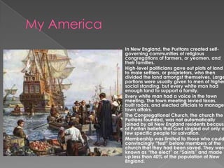 The american colonies | PPTX