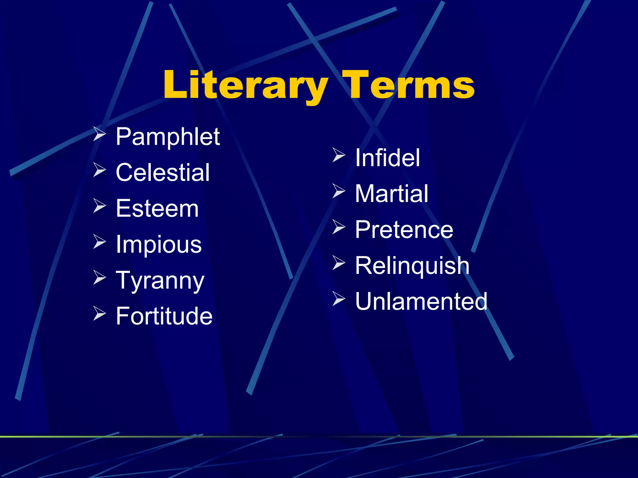 The american crisis number 1 (language arts) | PPT