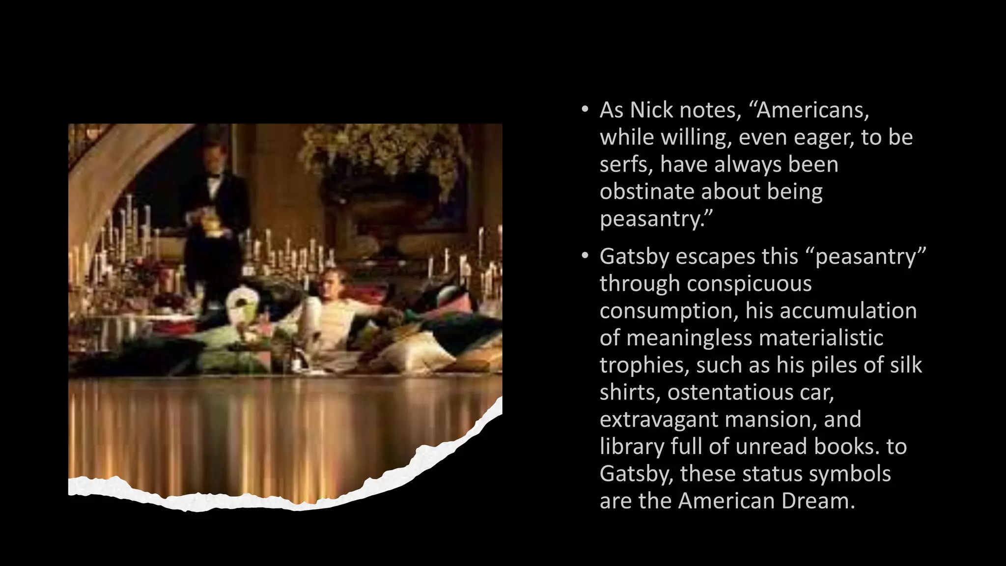 The American Dream and Role of Women In 'The Great Gatsby'.pptx ...