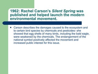 The american environmental movement | PPT