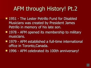 AFM project for Welenc | PPT | World/International Music | Music