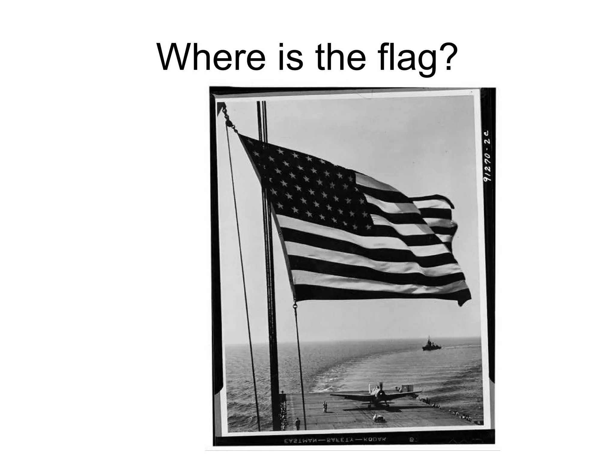 The american flag | PPT