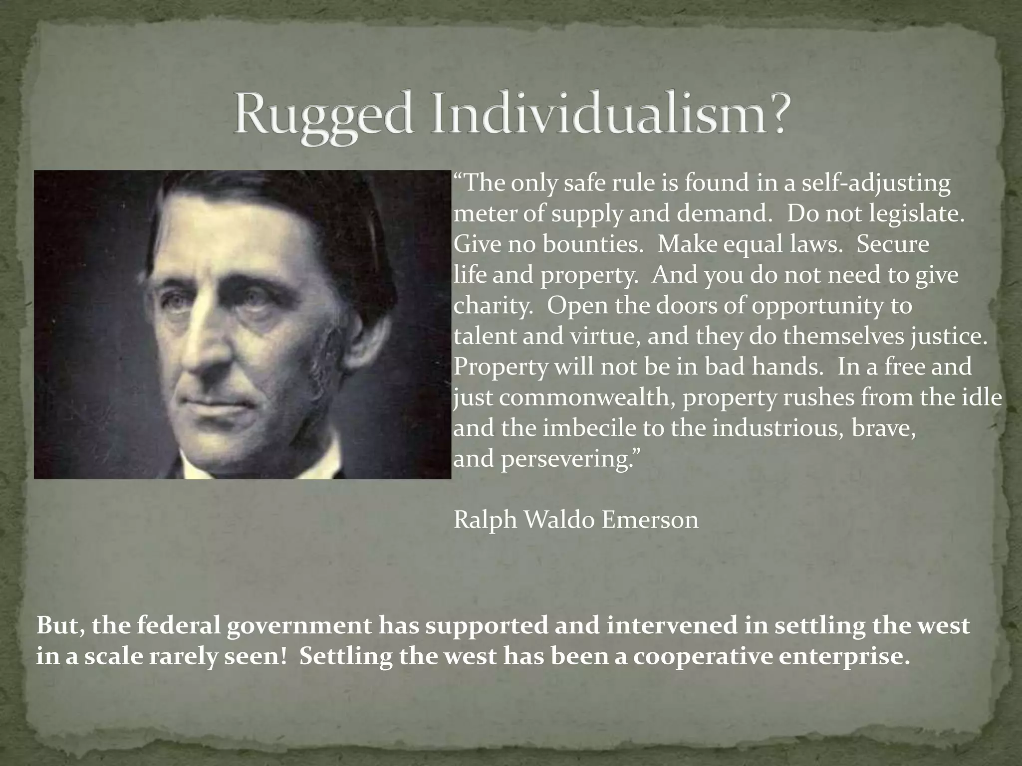 The american frontier | PPTX