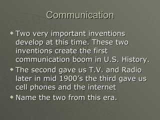 The american industrial revolution | PPT