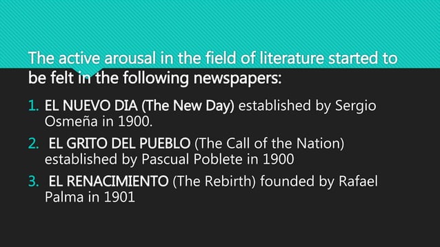 The american regime | PPTX