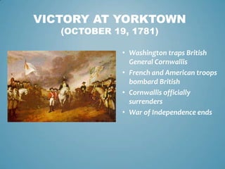 The american revolution | PPTX