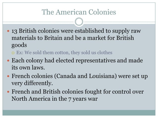 The american revolution | PPT