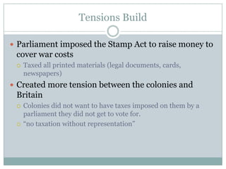 The american revolution | PPTX