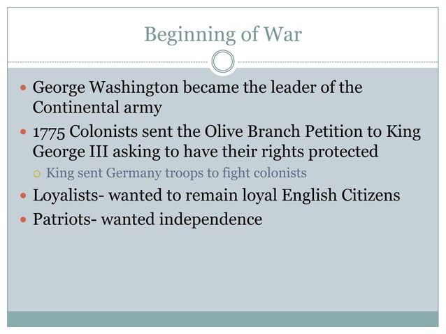 The american revolution | PPT