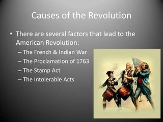 The american revolution | PPTX