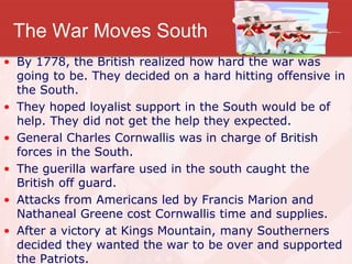 The american revolution | PPT