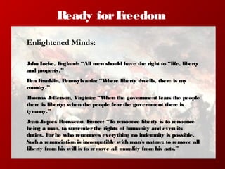 The american revolution | PPT