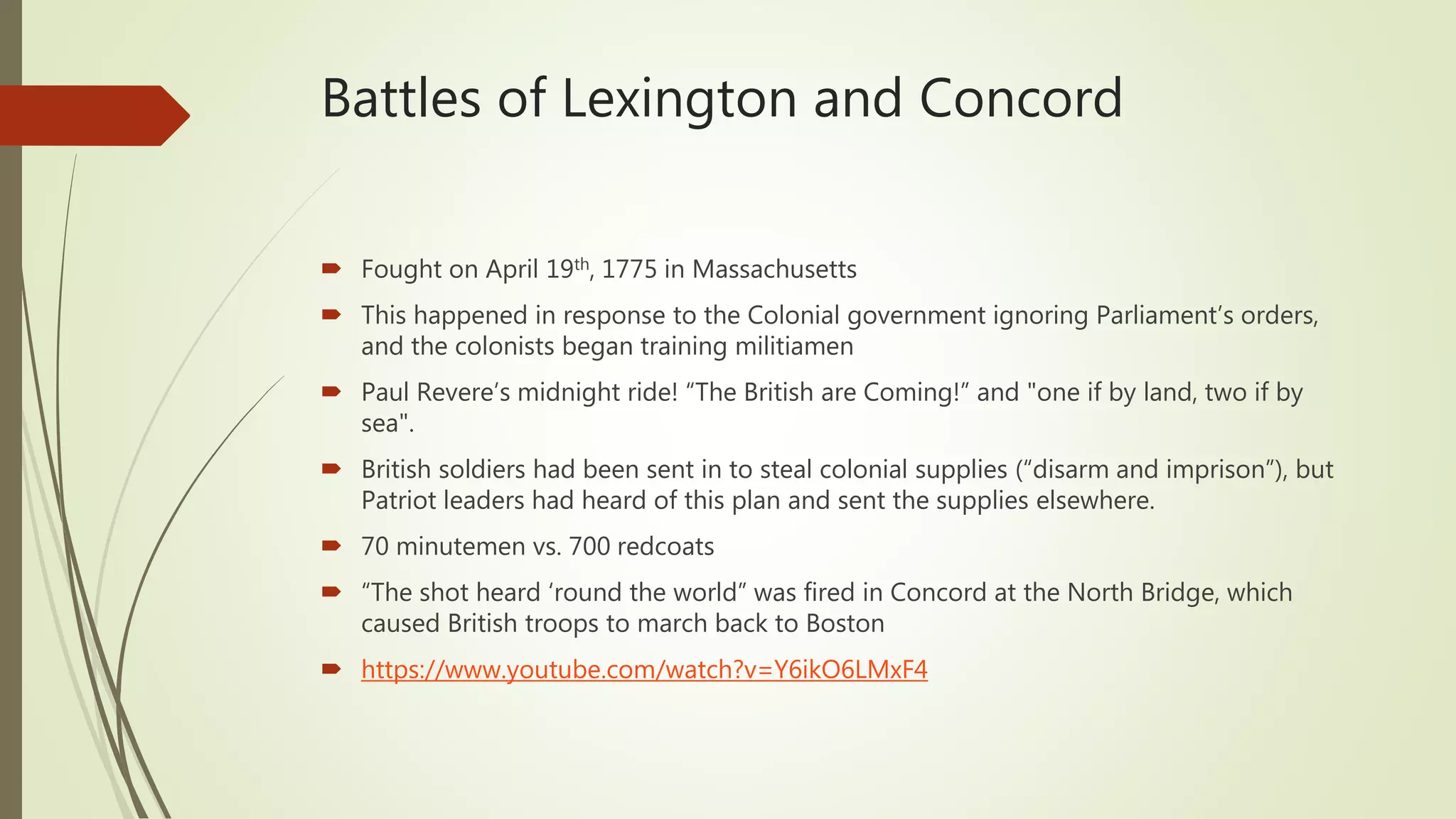 The american revolution | PPT