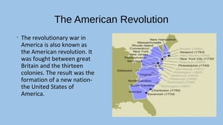 The American Revolution | PPT