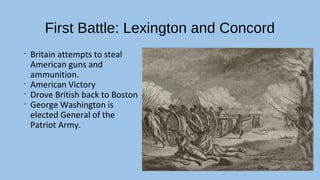 The American Revolution | PPT