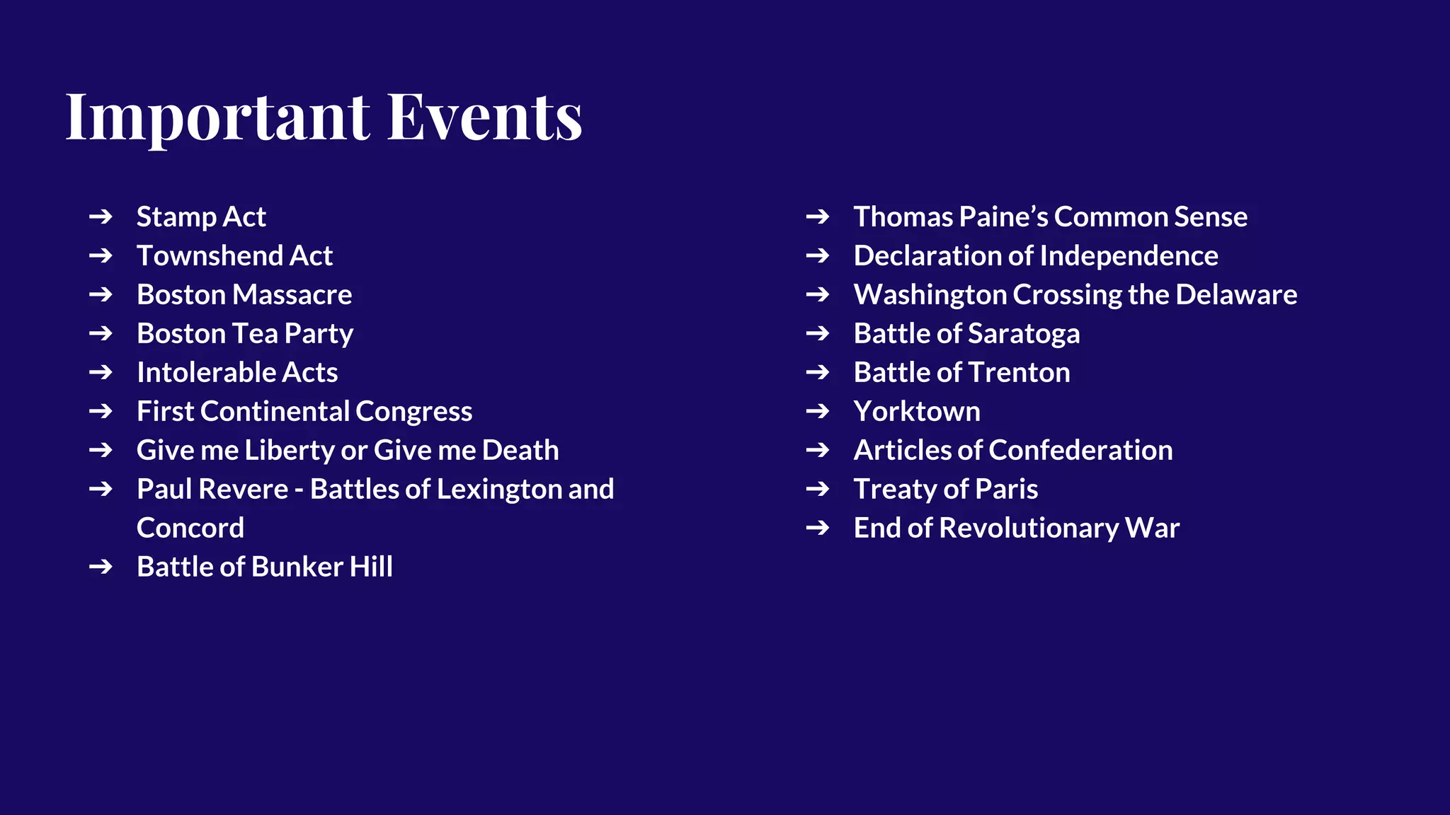 The American Revolution | PPT