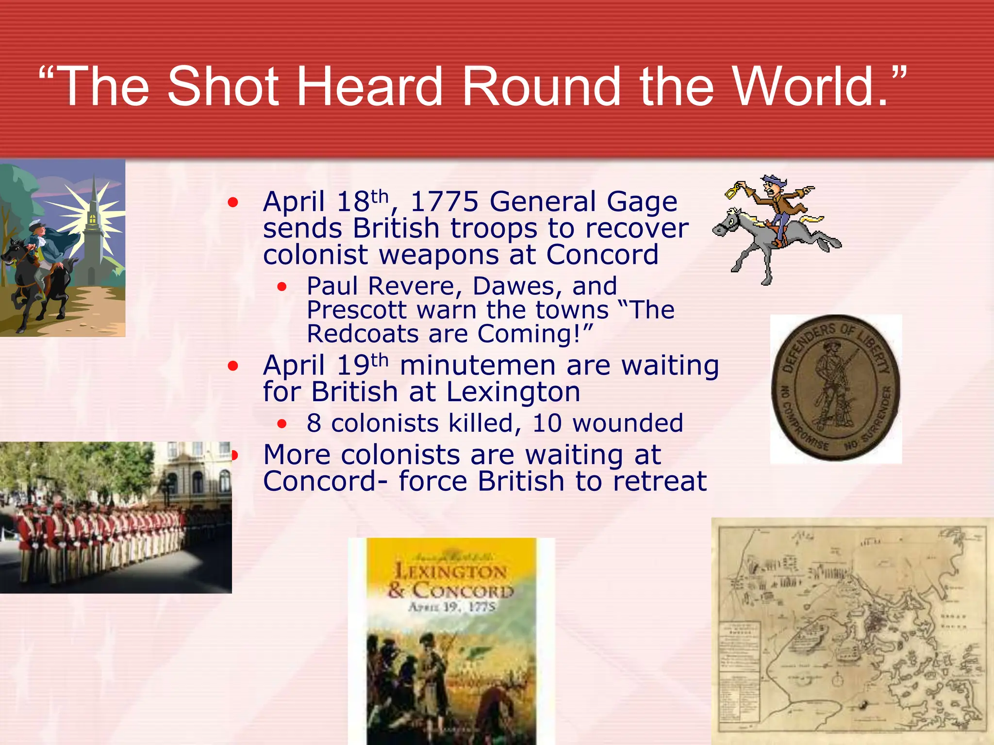 the_american_revolution.ppt 1763 - 1775. | PPT