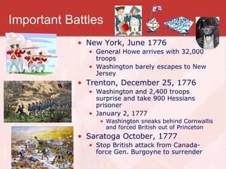 the_american_revolution.ppt 1763 - 1775. | PPT