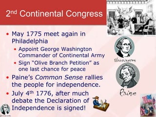 the_american_revolution.ppt 1763 - 1775. | PPT