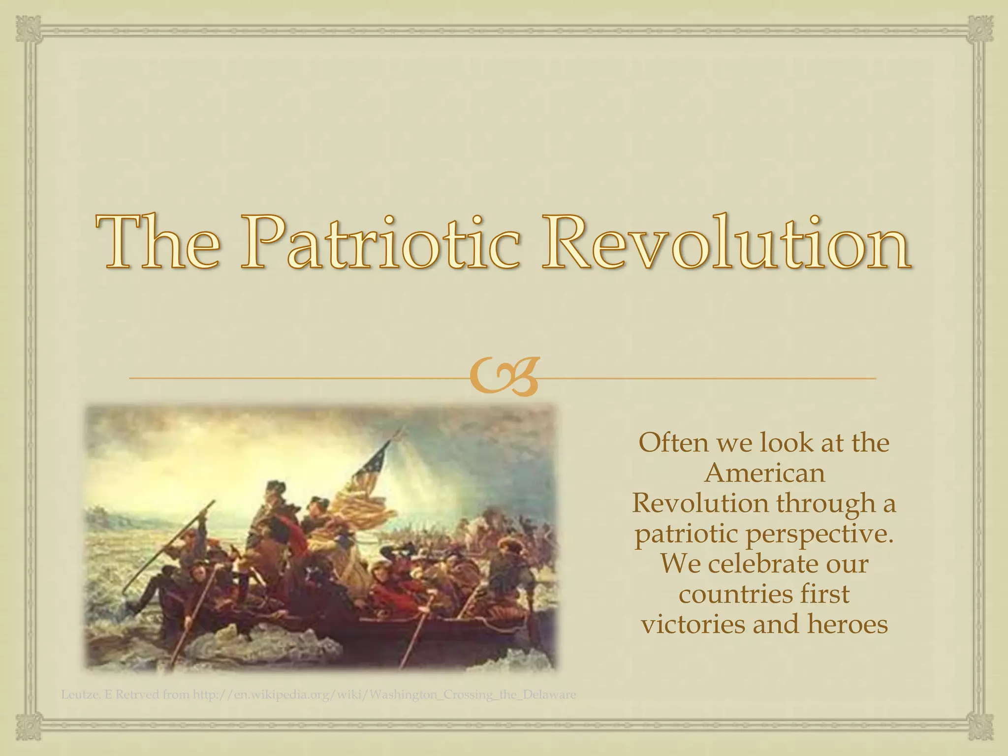 The american revolution.ppt