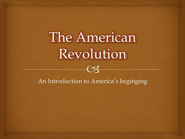 The american revolution.ppt