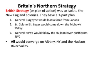 The american revolution battles | PPT