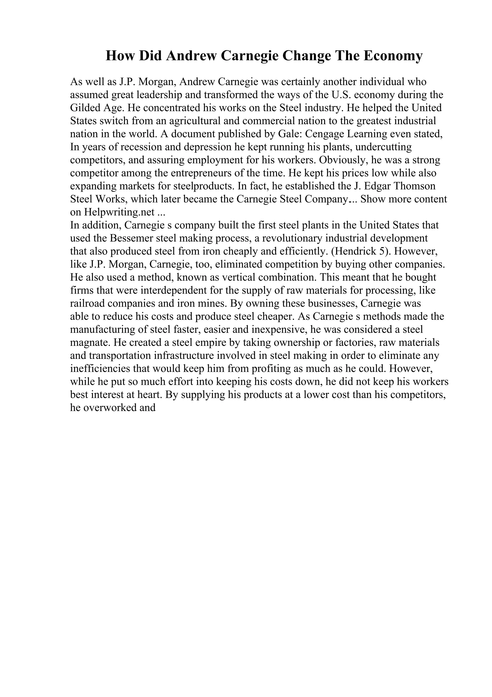 The American Revolution Essay | PDF