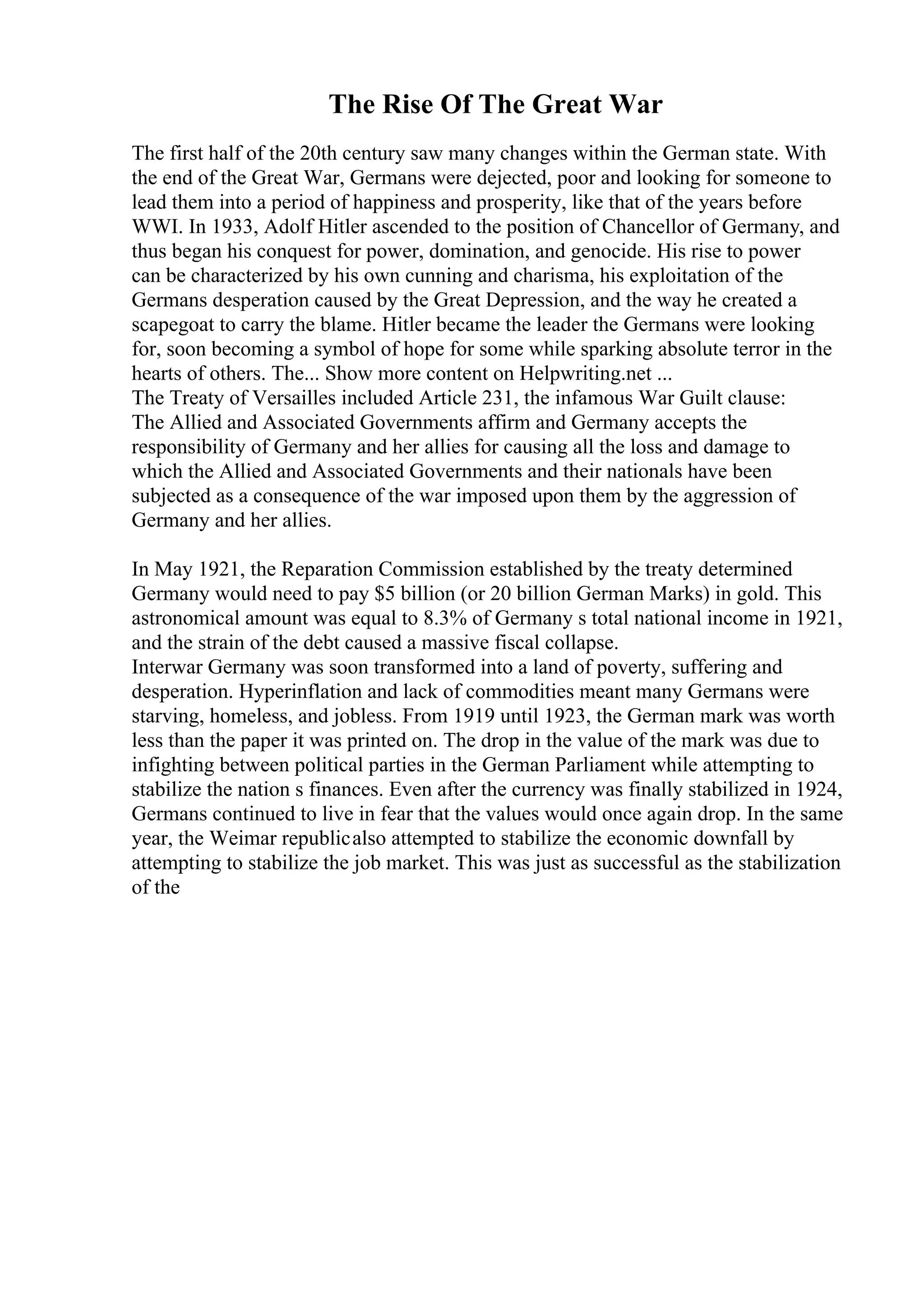 The American Revolution Essay | PDF