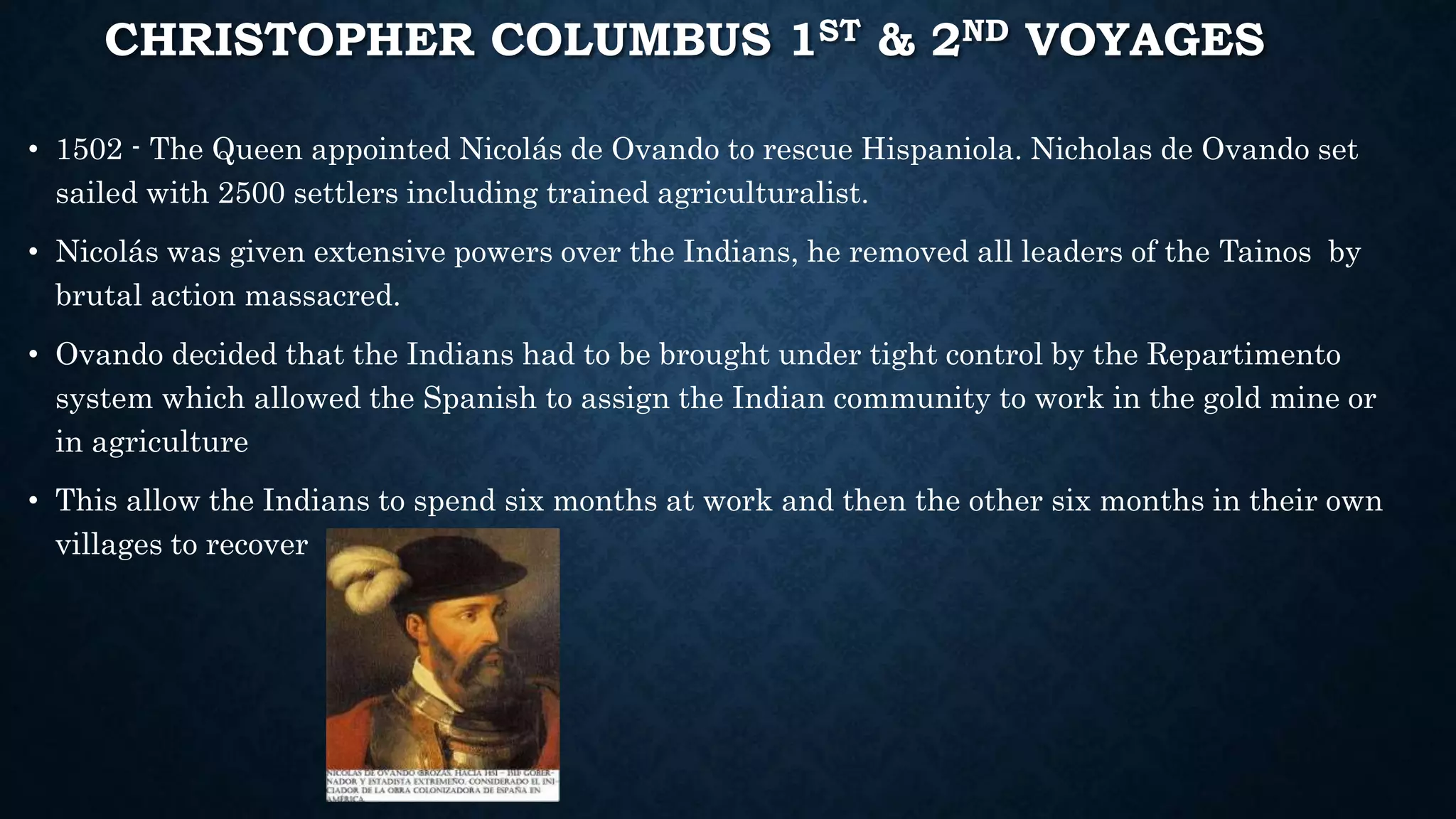 The amerindians and european patterns of settlement | PPTX