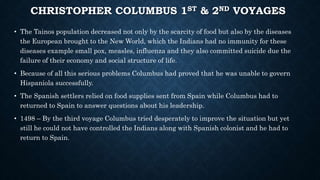 The amerindians and european patterns of settlement | PPTX