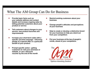 The Am Group Presentation Client | PPT