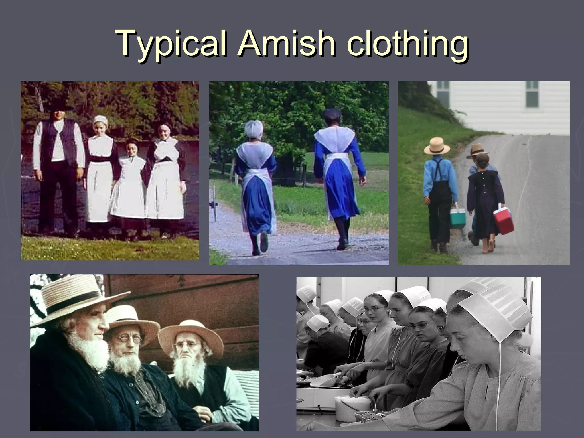 The amish | PPT
