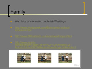 Amish powerpoint - THOP | PPT