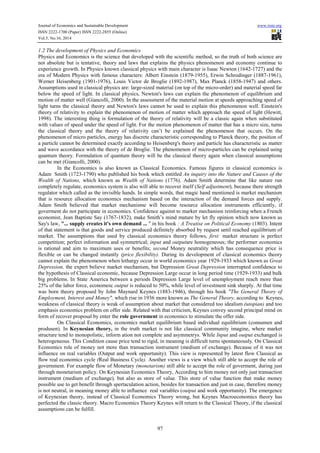 The analogy of economics principles and physics theory | PDF