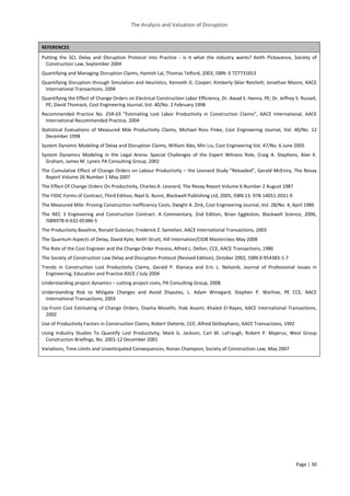 The analysis and valuation of disruption | PDF