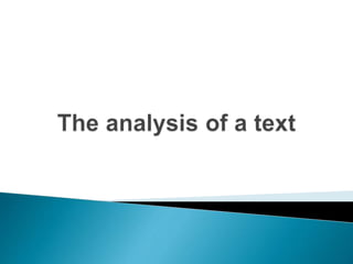 the analysis of a text.pptx