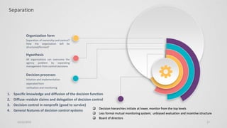 The Analysis of Discrete Structural Alternatives & Separation of ...